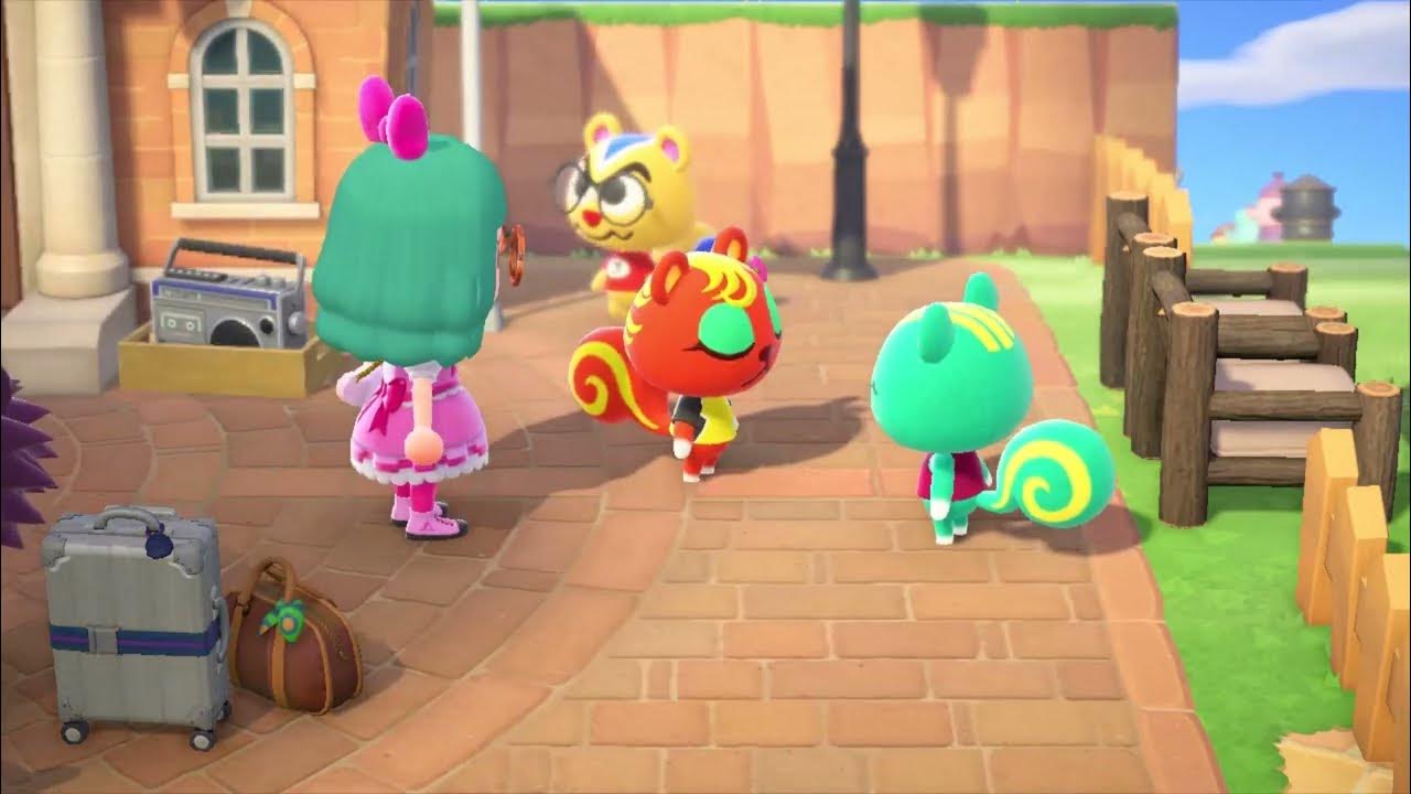 Nibbles & Caroline【Animal Crossing New Horizons】 - YouTube