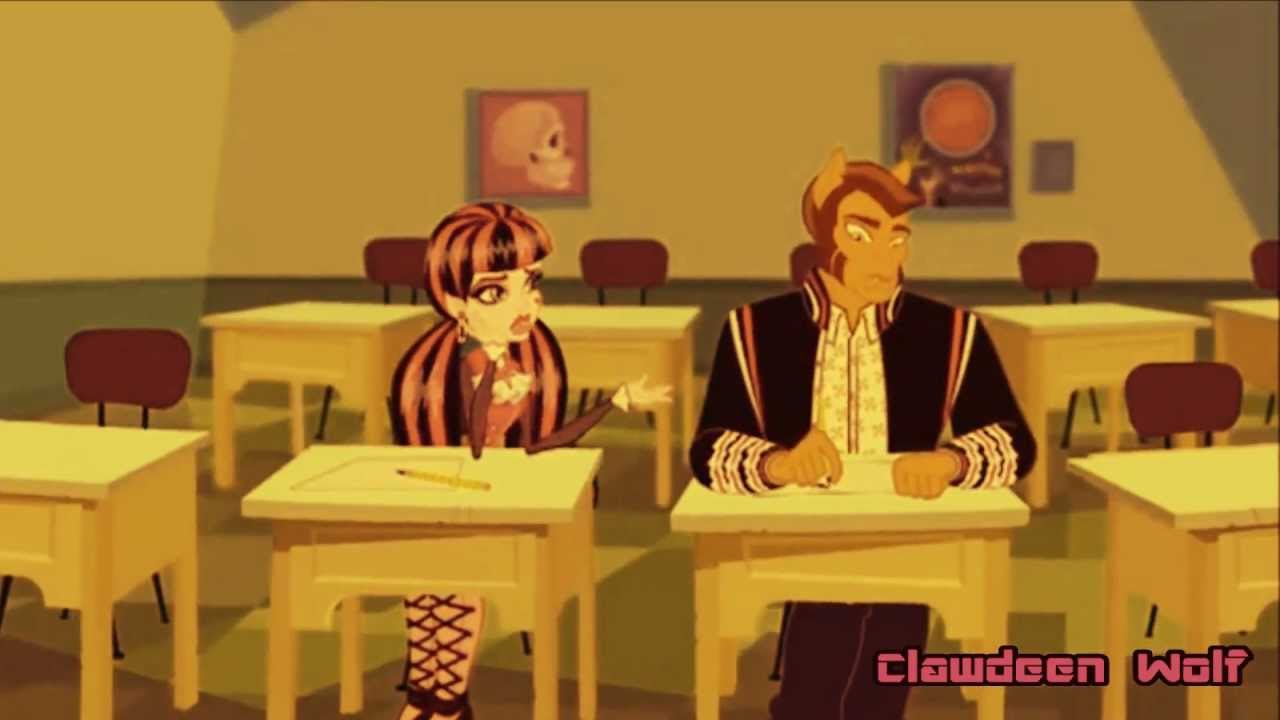 Draculaura x Clawd Best friend brother - YouTube