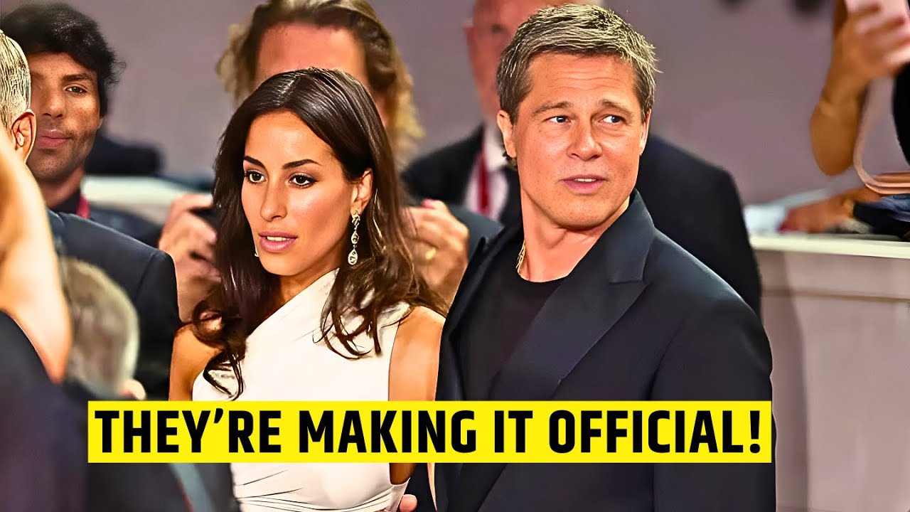 Brad Pitt & Ines de Ramon Officially Go Public at Venice Film Festival ...