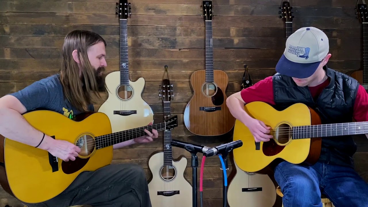 Collings OM1A JL x2 - Played by Dustin Greer & Graham Curry - YouTube