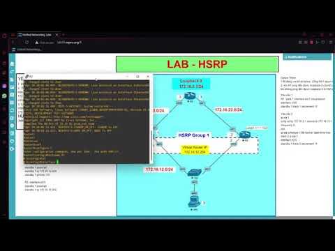 Hướng dẫn thực hành lab HSRP - YouTube
