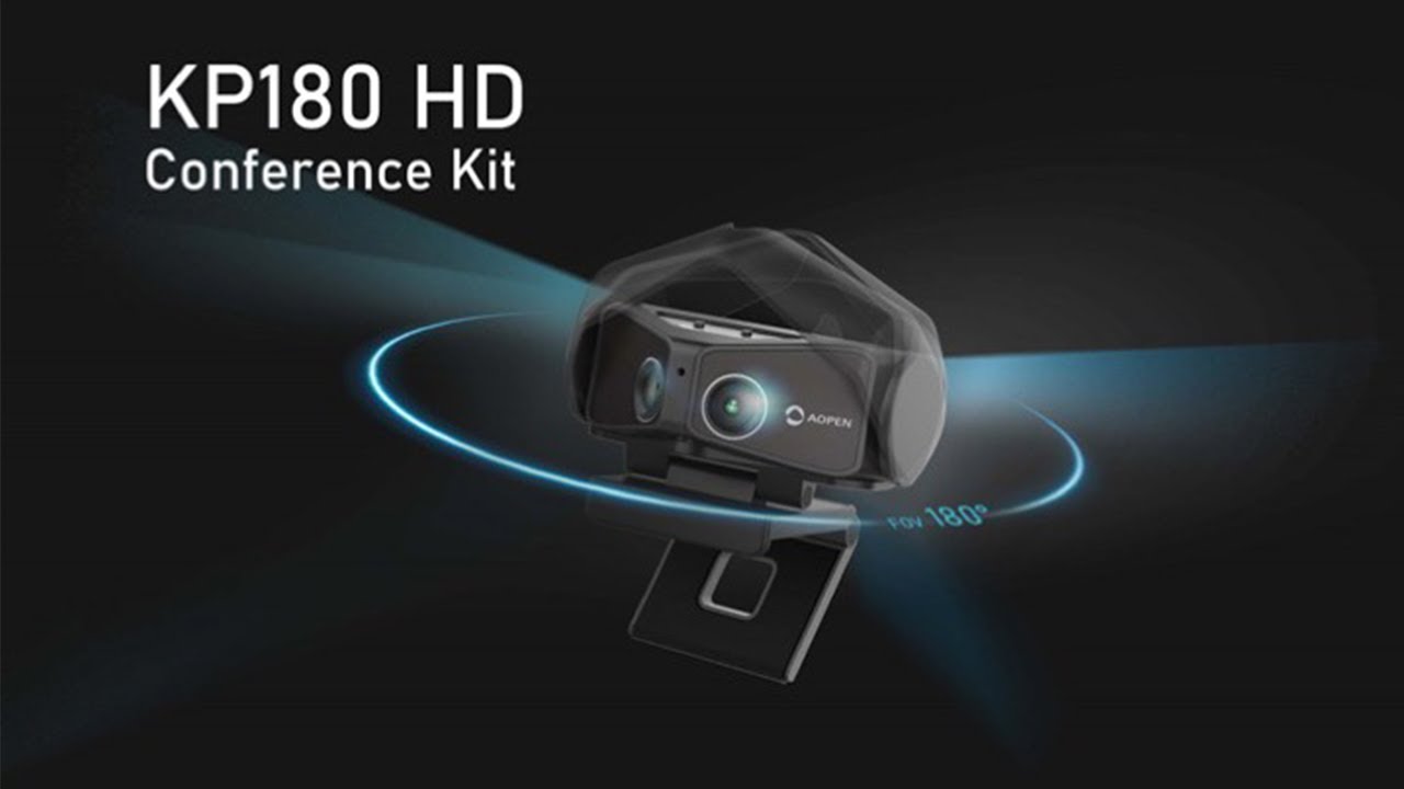 Product Video KP180 | USB Webcam | 180° Viewing Angle | 4K Playback ...