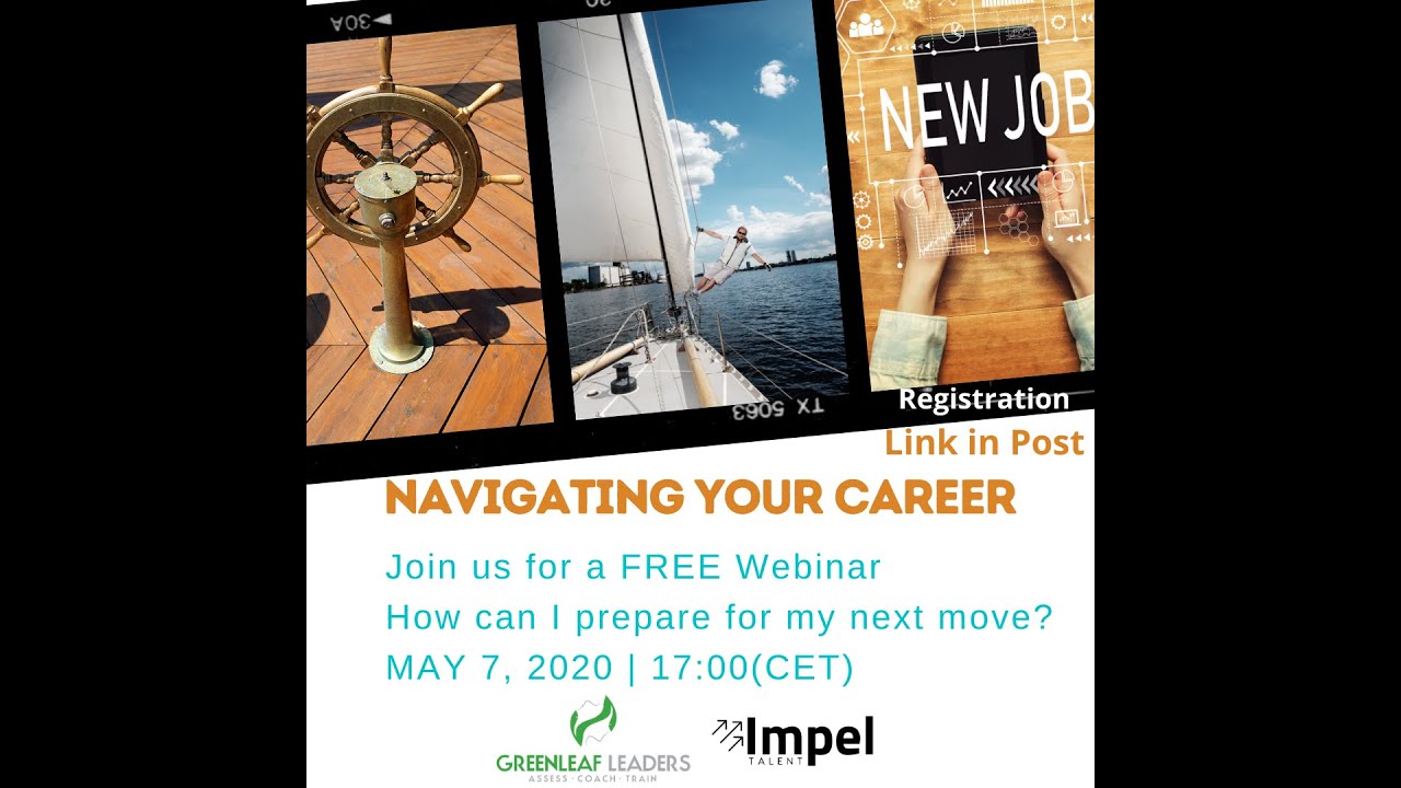 Navigating Your Career - Process for Next move and Career pivot - YouTube