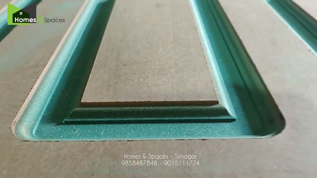 CNC Simple Door Design Making on HDHMR 32mm | Kashmir - YouTube