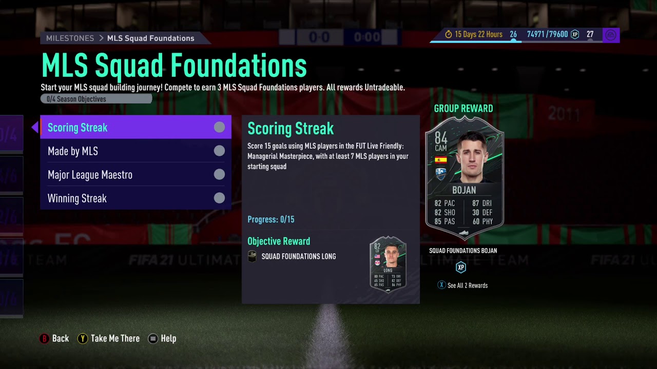 84 Bojan MLS Squad Foundations Free Card FIFA 21 - YouTube