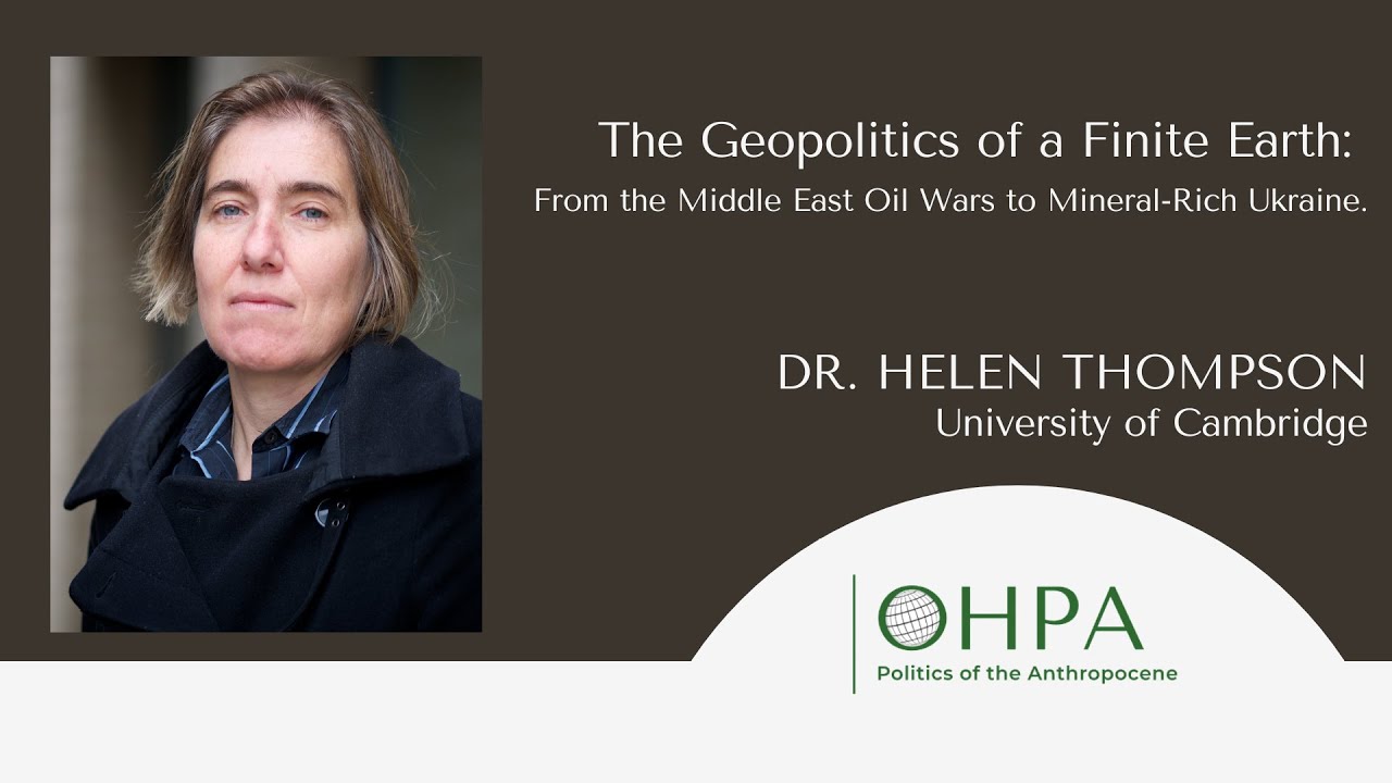 The Geopolitics of a Finite Earth - YouTube