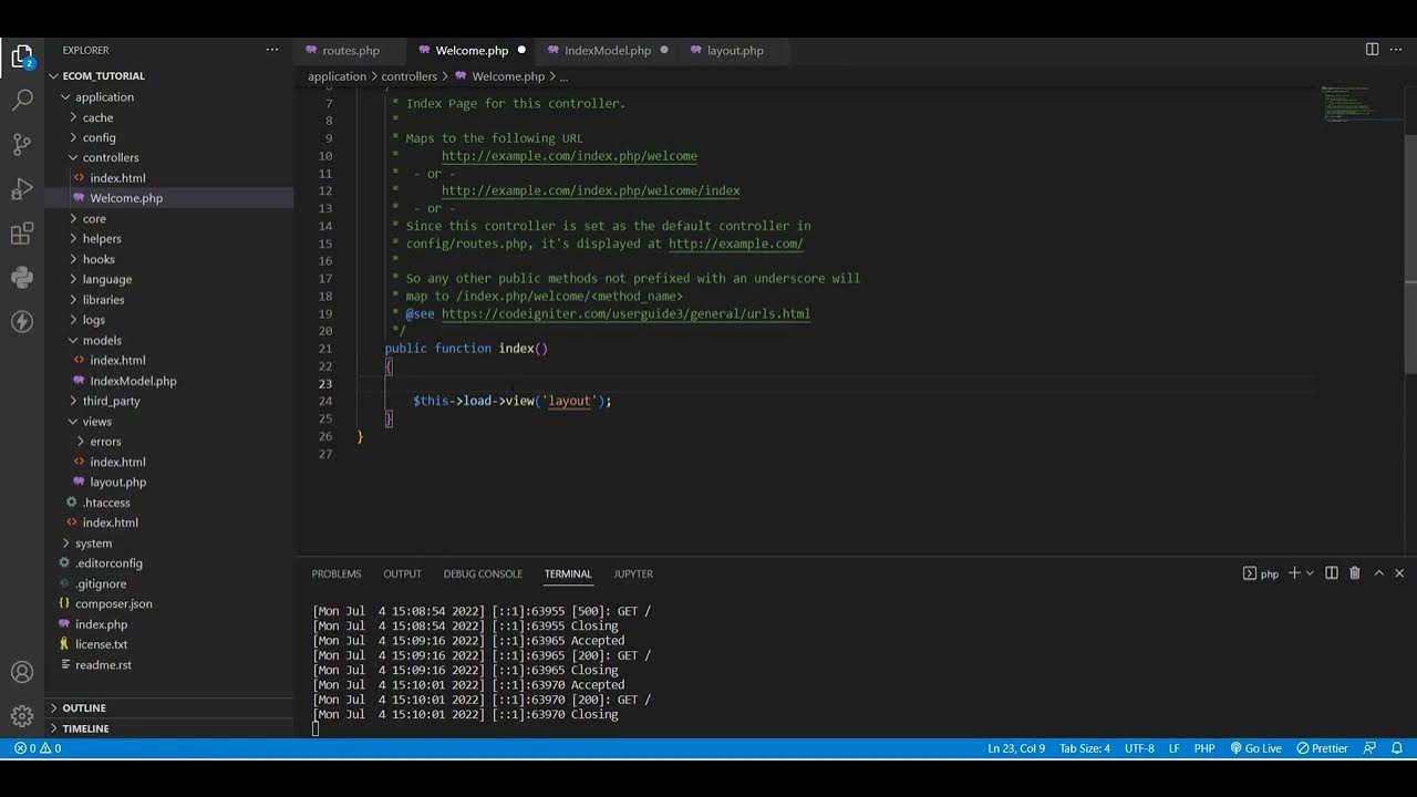 Bài 3 : Hiểu về mô hình MVC | Web bán hàng Codeigniter 3 - YouTube