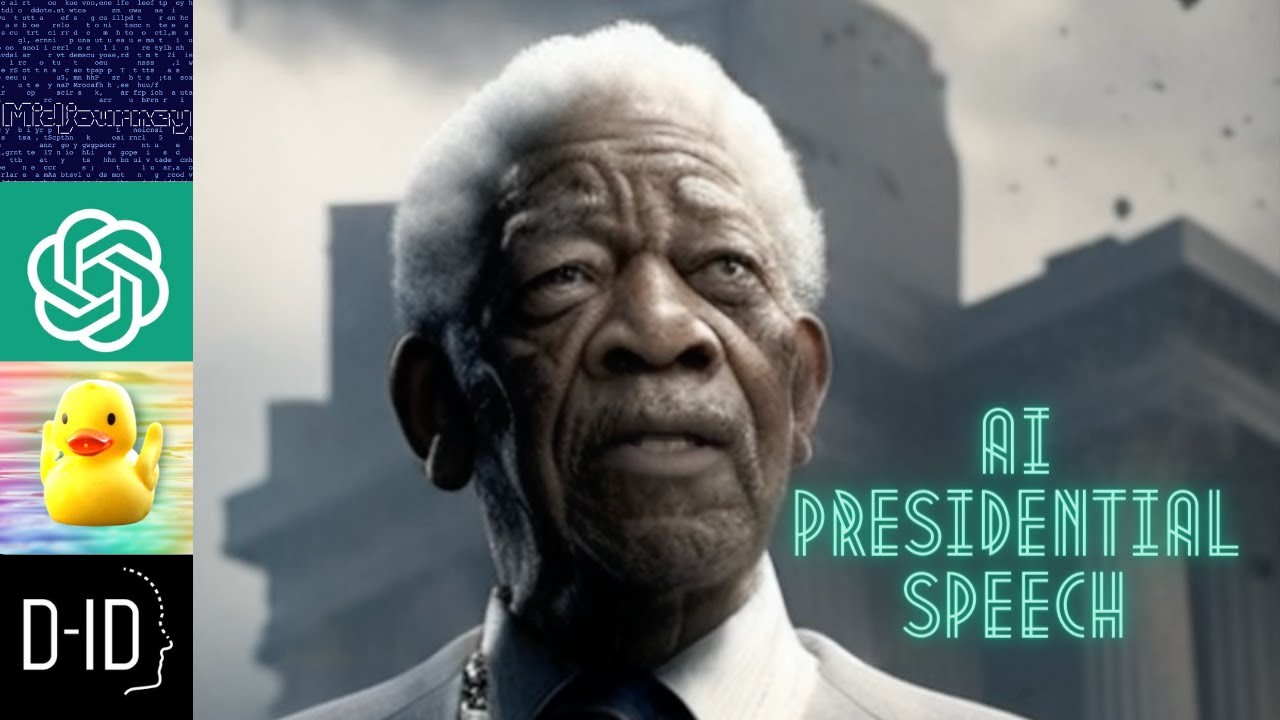 Creating an AI based presidential speech - staring AI Morgan Freeman ...