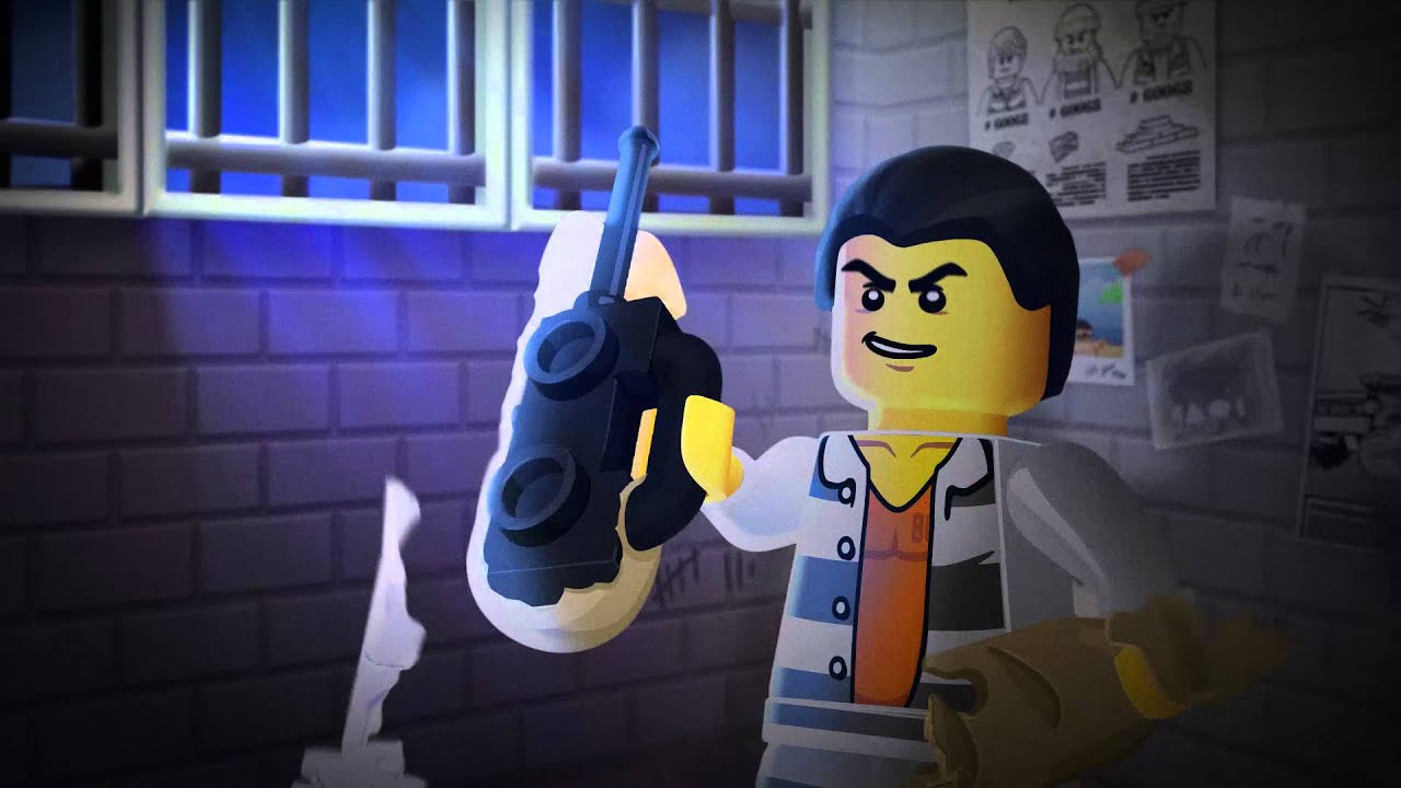 Prison Island Police: Balloon Blunder - LEGO City - Mini Movie 2D - YouTube