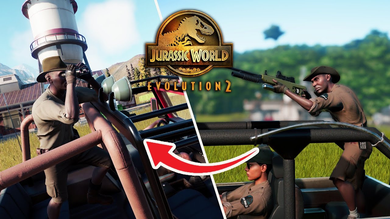 How Frontier Replaced Ranger Teams in Jurassic World Evolution 2 - YouTube