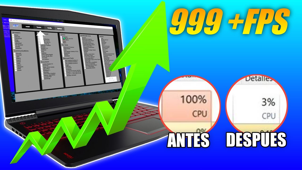 LA MEJOR HERRAMIENTA DE OPTIMIZACION PARA TU PC 🔥Como Optimizar mi PC 👉 ...