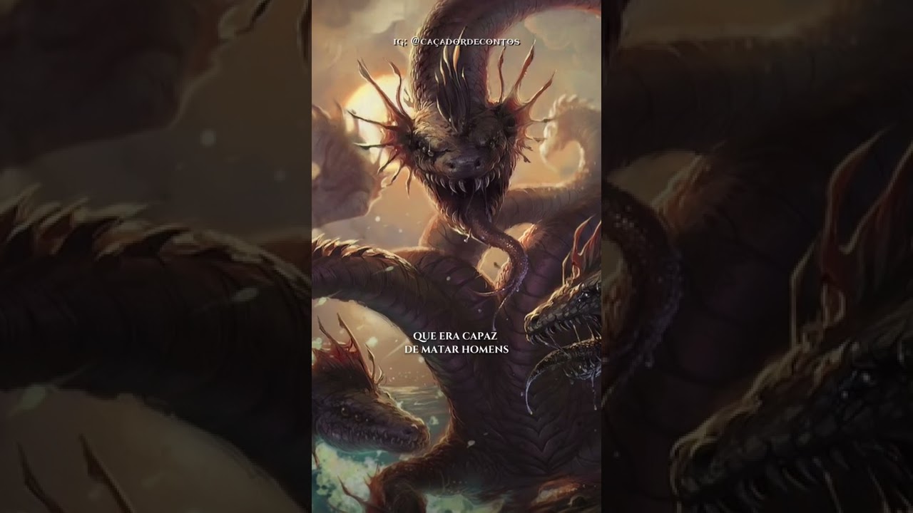 O MITO DA HIDRA DE LERNA (HYDRA - mitologia grega) #shorts - YouTube