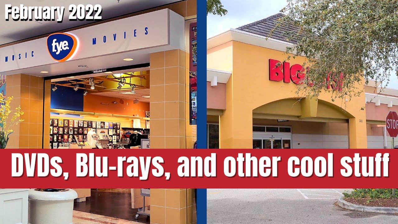 DVDs, Blu-rays...and Cool Stuff at F.Y.E. & Big Lots!! (Feb. '22) - YouTube