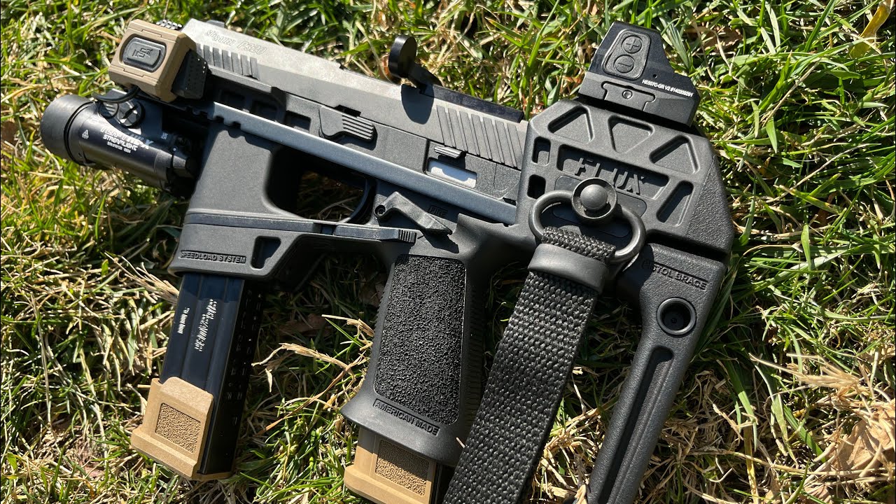 Range Panda Flux Raider / Sig P320 Charging Handle - YouTube