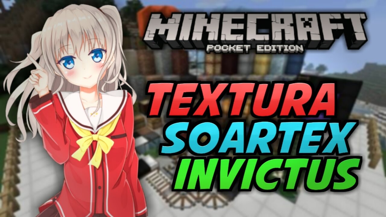TEXTURA SOARTEX INVICTUS 64x64 HD PARA MINECRAFT PE 1.0.4.1 | TEXTURE ...