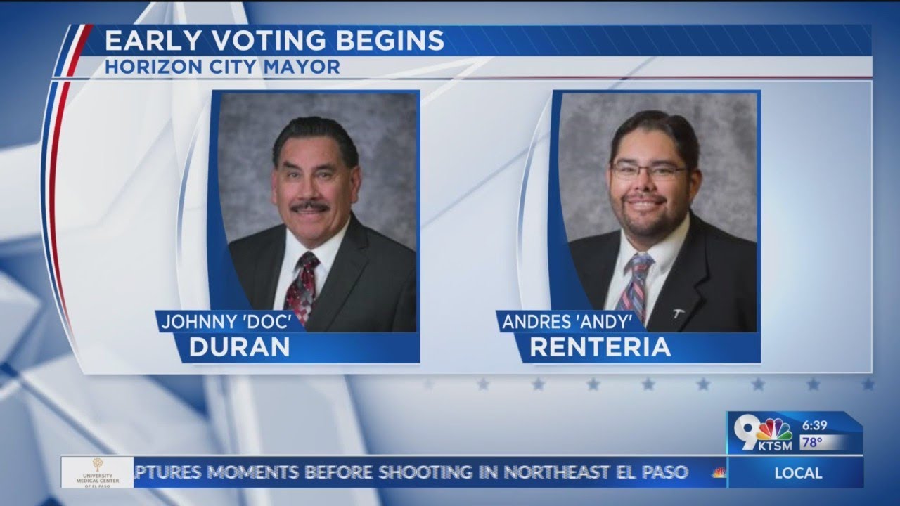 Early voting begins for runoffs in 2 school districts, Horizon mayor ...