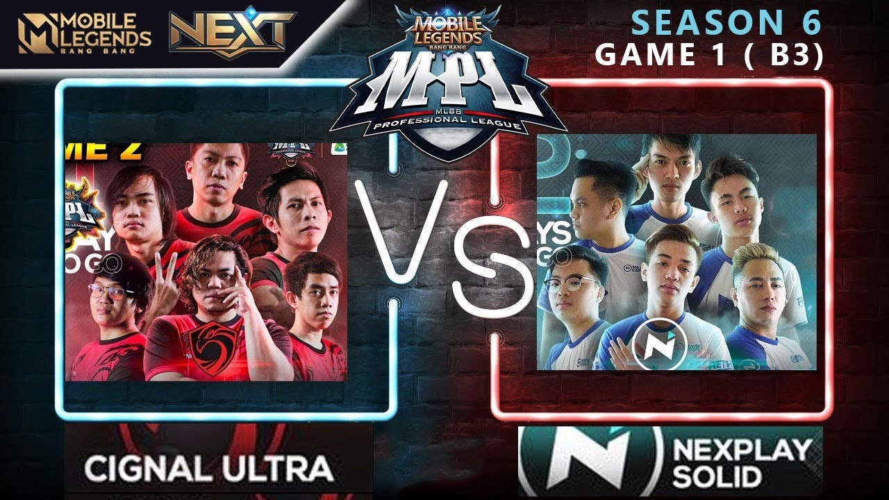 🛑[MLBB LIVE] NEXPLAY SOLID VS CIGNAL ULTRA ( GAME 2 ) B3 MPL-PH Season ...