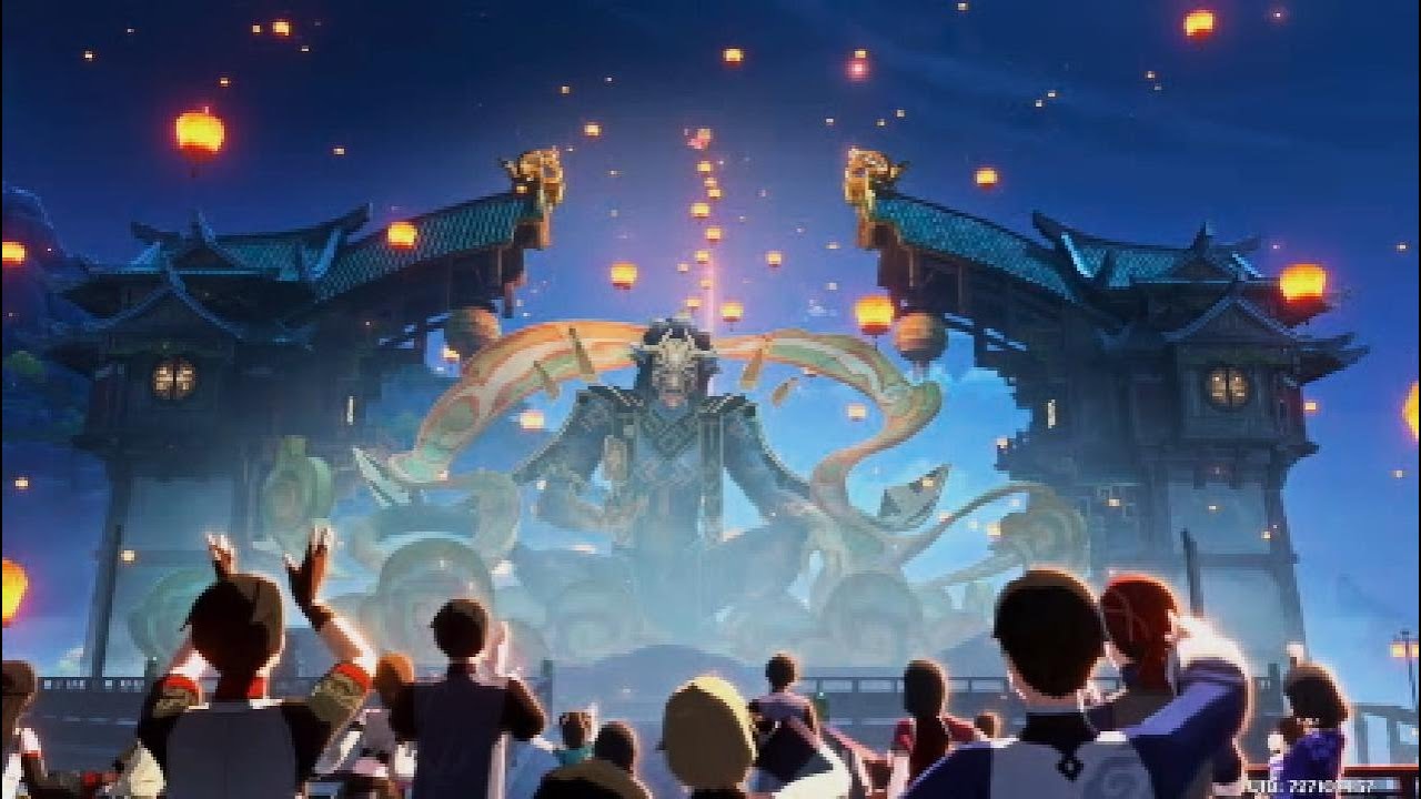 Genshin Impact - Lantern Rite Ending 2024 - YouTube