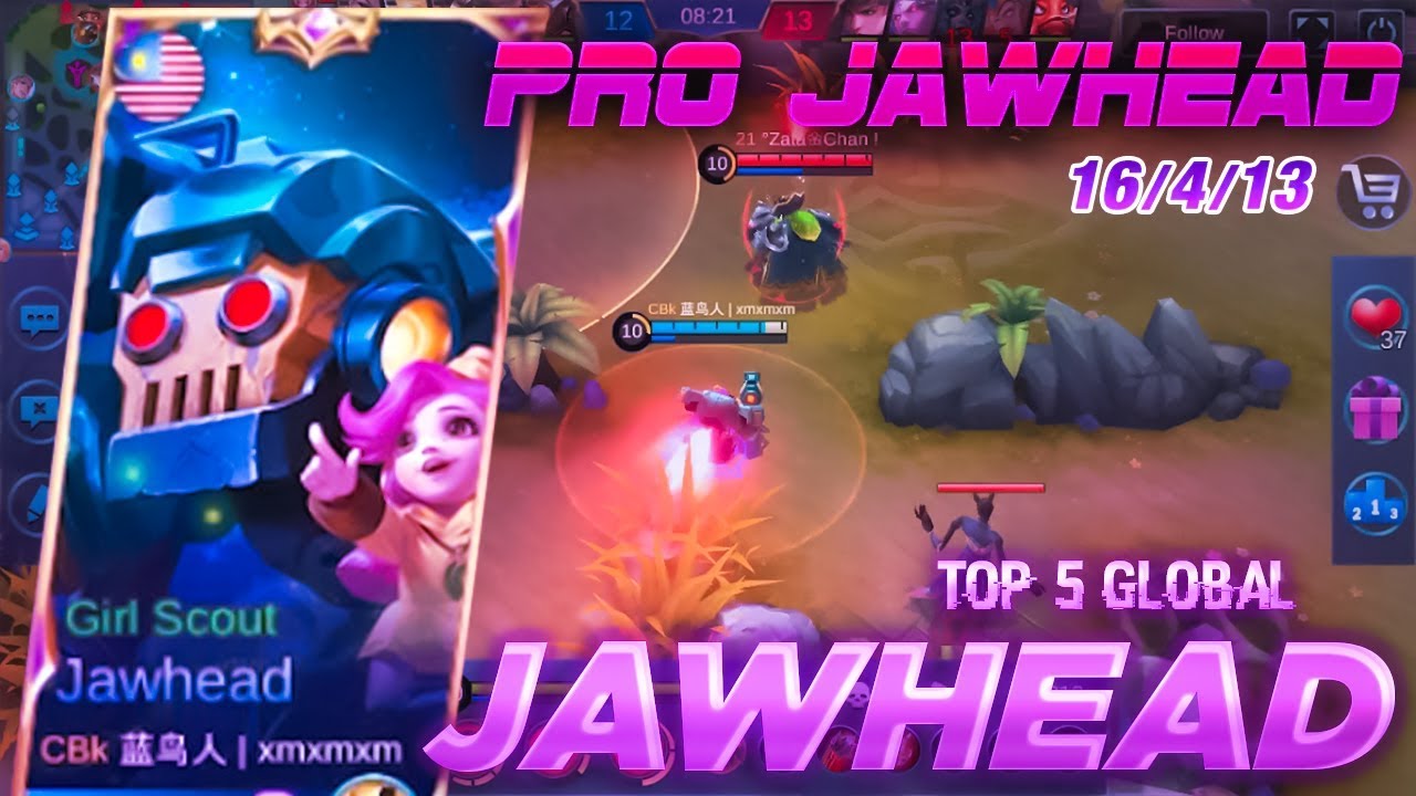 PRO JAWHEAD ! - Top 5 Global Jawhead by 蓝鸟人 | xmxmxm - Mobile Legends ...