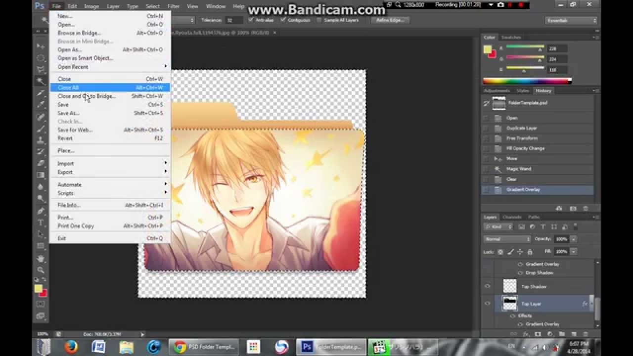 Tutorial How To Make Folder Icon YouTube Tutorial How To Make Folder Icon YouTube