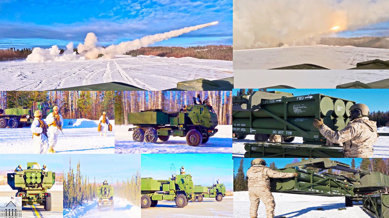 Marines Reload HIMARS for Live-Fire Range at Arctic Edge 2024 - YouTube