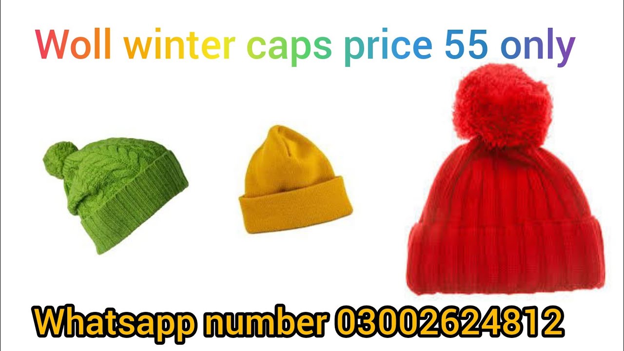 winter wool Caps price 55 only small business idea in Pakistan 2025 ...