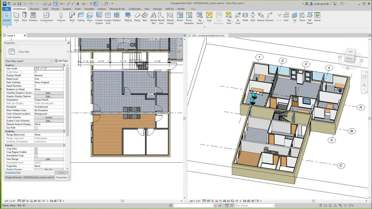 Revit how to create and modify Floor types - YouTube