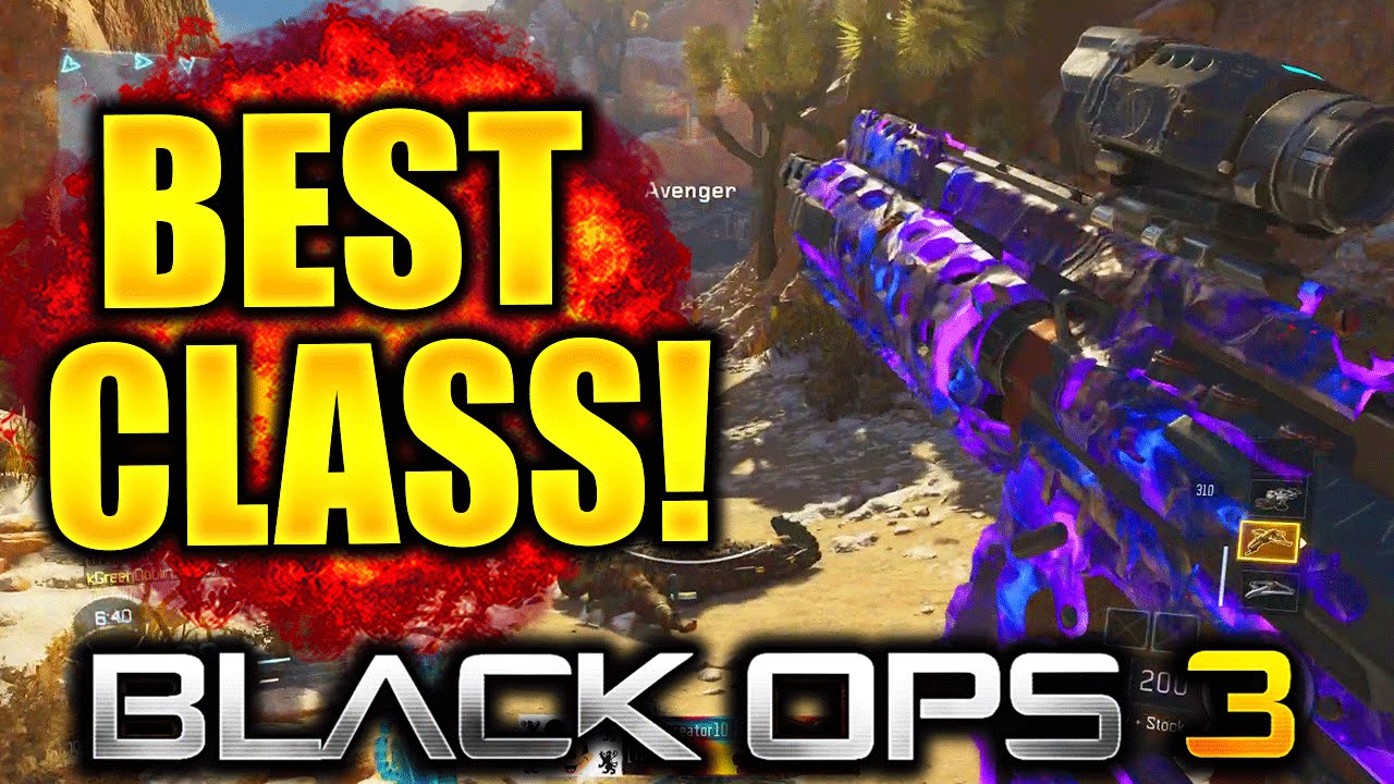 UNSTOPPABLE BEST CLASS SETUP BLACK OPS 3! HVK-30 Best Class Setup in ...