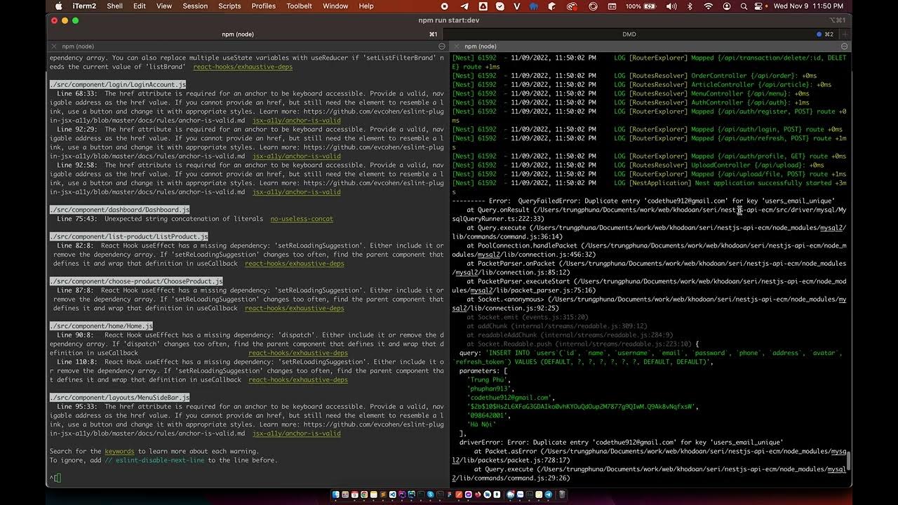 #24 Seri API Nodejs nestjs - API Validate register - 123code.net - YouTube