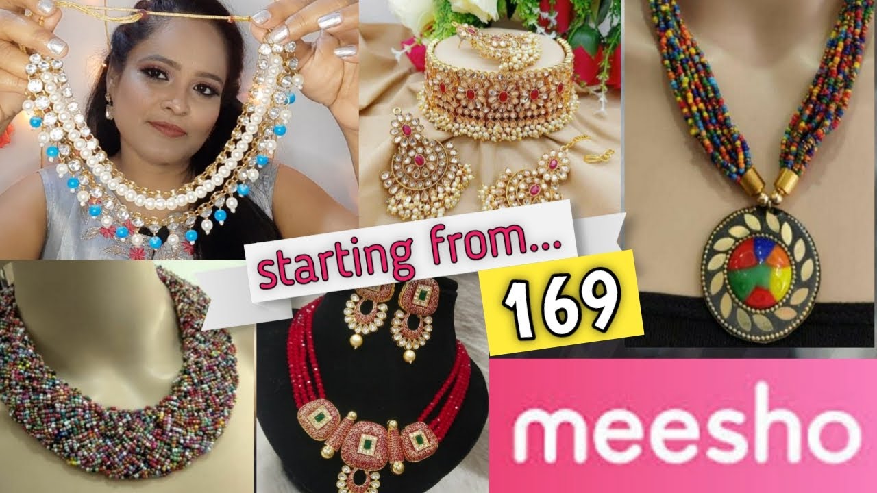 #meesho #meeshohaul #meeshonecklace Messho necklace haul | Messho ...