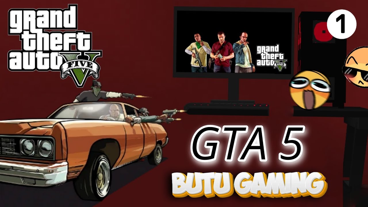 GTA 5 first game | BUTU GAMING /1 - YouTube