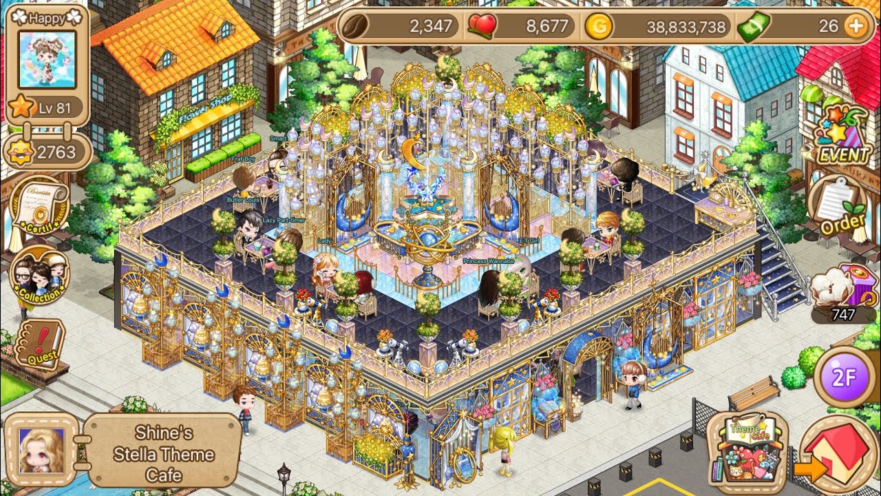 (47) Stella event selection box - Line I love coffee game - YouTube