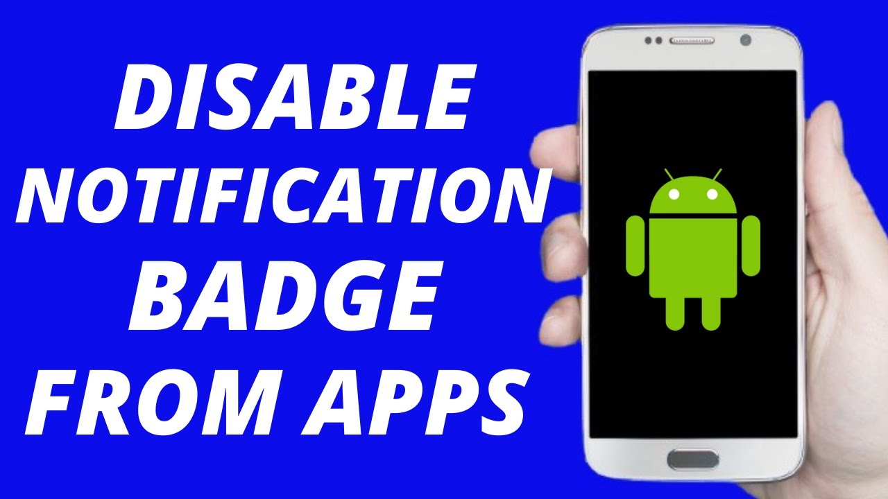 How to Disable Red Notification Badge From App Icons On Android (2021 ...