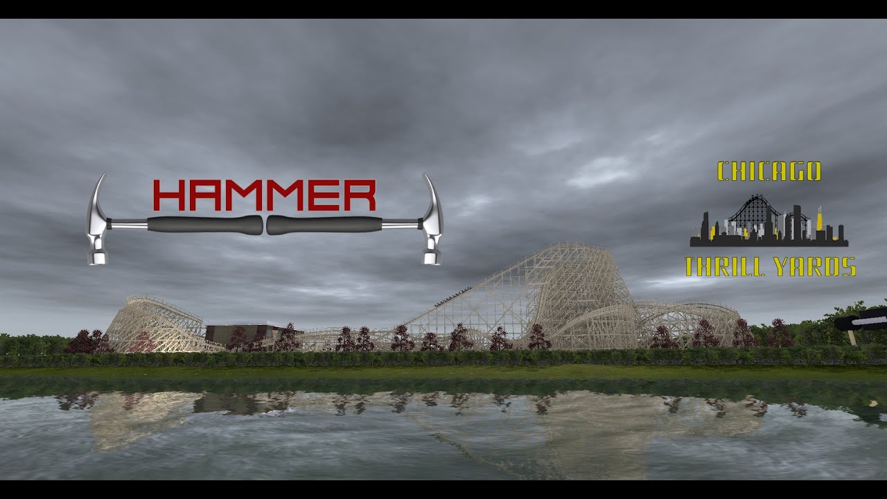 NL2 Hammer, Great Coasters International, Inc Wood Coaster - YouTube
