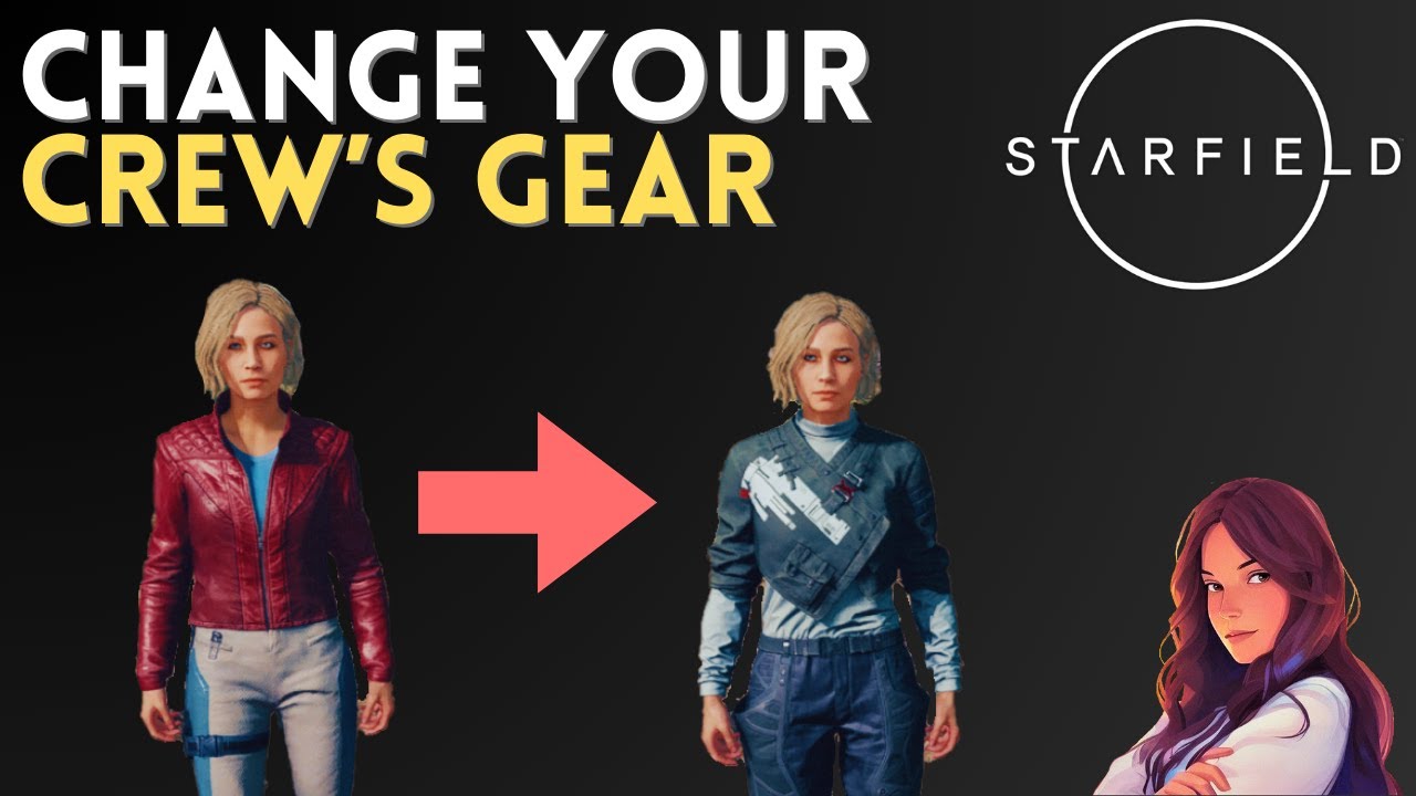 Change your crew's outfits & gear | STARFIELD QUICK TIPS - YouTube