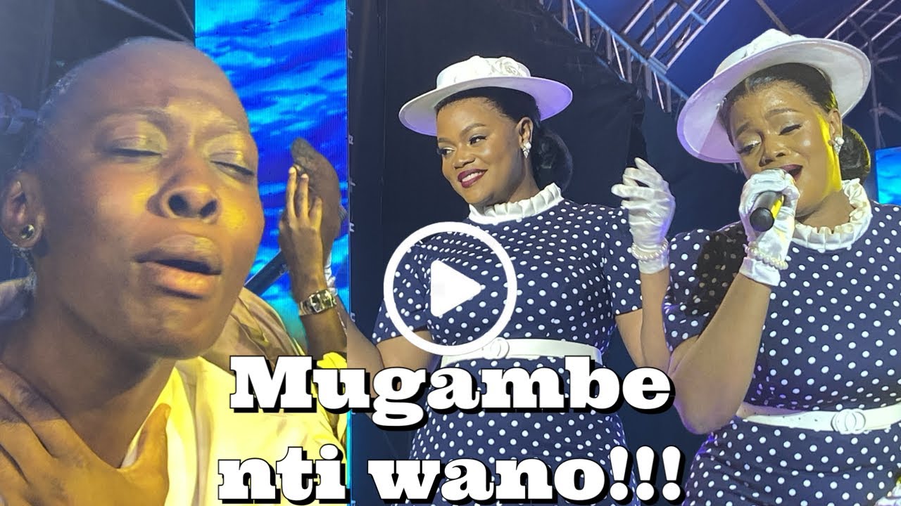 Emotional scenes as Gabbie Ntaate performs “Mugambe nti wano taata ...