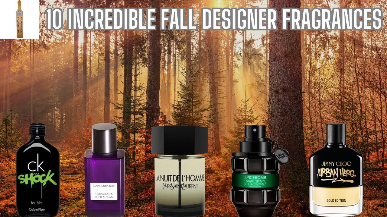 10 Incredible Fall Designer Fragrances For Men - YouTube