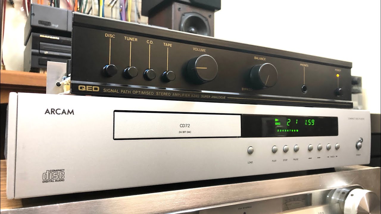 Ampli Qed 240 SA hết số và CD Arcam 72 đừng bỏ lỡ . Zalo 0866880998 ...