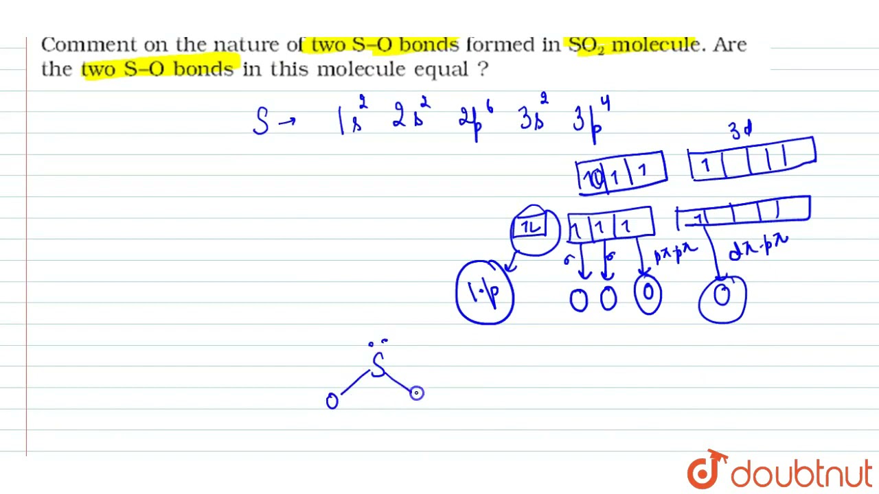 Comment on the nature of two S–O bonds formed in SO_(2) molecule. Are ...
