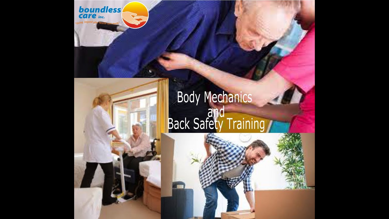 Body Mechanics and Back Safety Training - YouTube