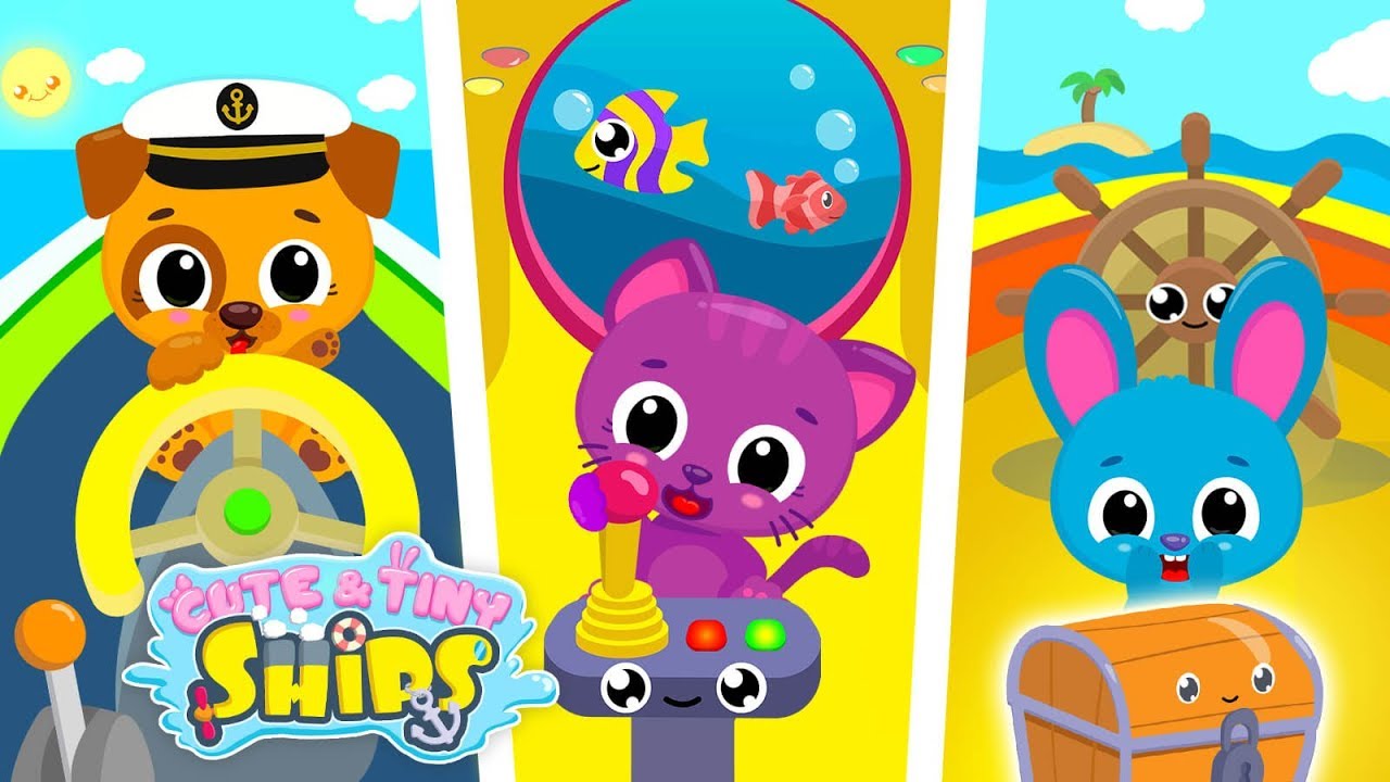 Cute & Tiny Ships - Baby Boat Fix, Paint & Care | Mobile Games for ...