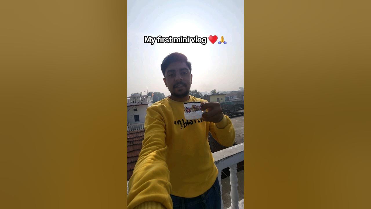 My first mini vlog ♥️🙏 #minivlog #youtubeshorts #shortsfeed #shorts - YouTube