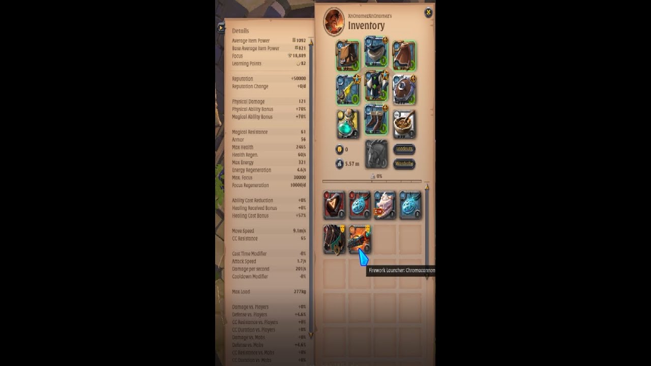 2022.7.20 Albion online 30m loot from event boss (firework launcher ...