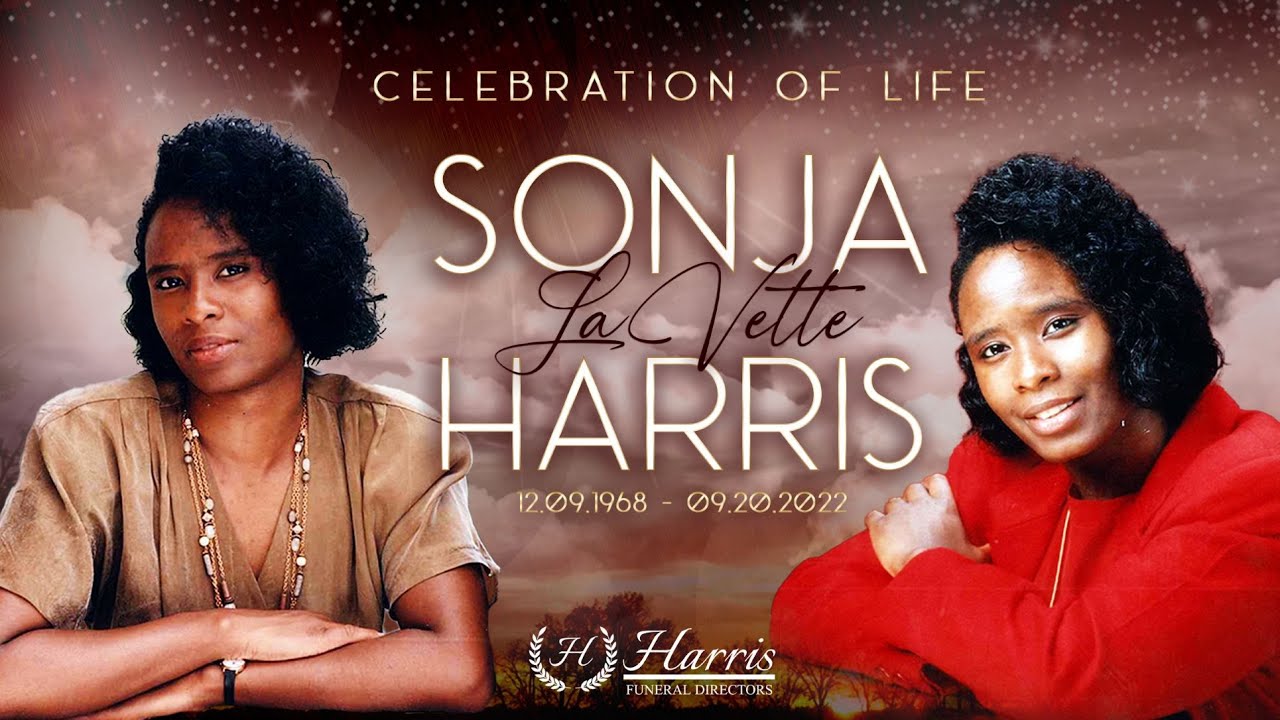 Celebrating The Life of Sonja Harris - YouTube