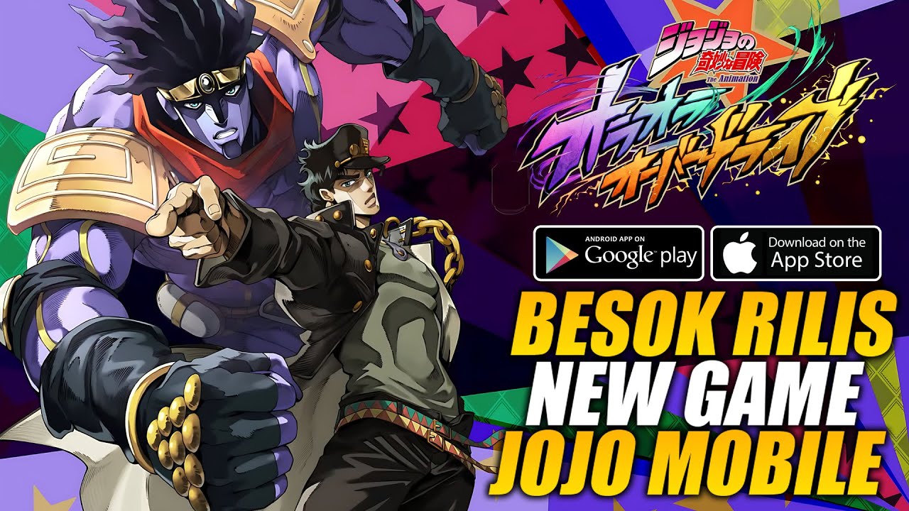 HYPE PARAH! GAME JOJO MOBILE TERBARU BESOK RILIS! - JoJo's Bizarre ...