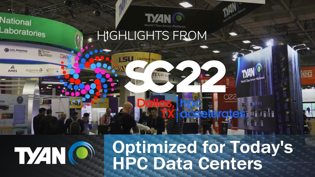 Introducing MiTAC Computing | TYAN Servers for AMD EPYC 9004 CPUs at SC22 - YouTube
