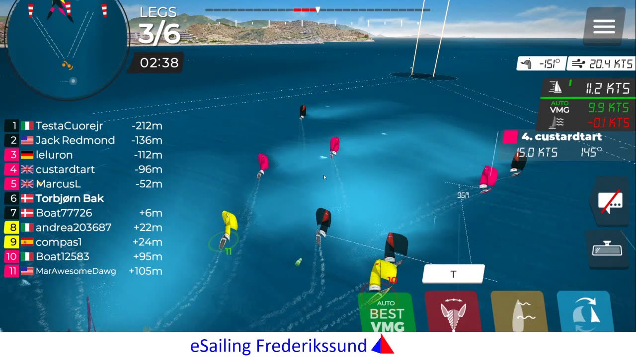 Virtual Regatta Inshore - 2nd race 06 04 2020 - YouTube