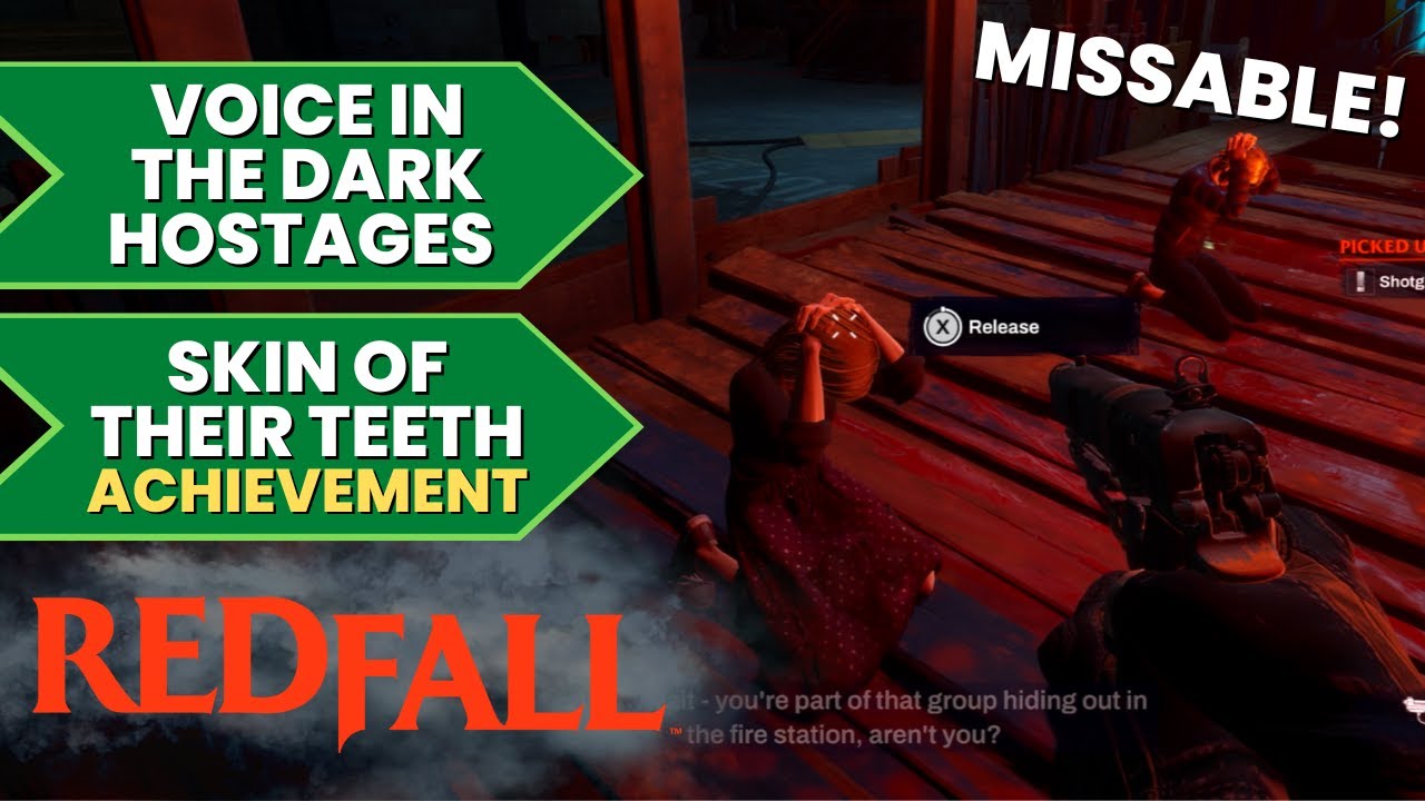 Skin of Their Teeth (Missable #3 in Redfall Commons) Achievement ...