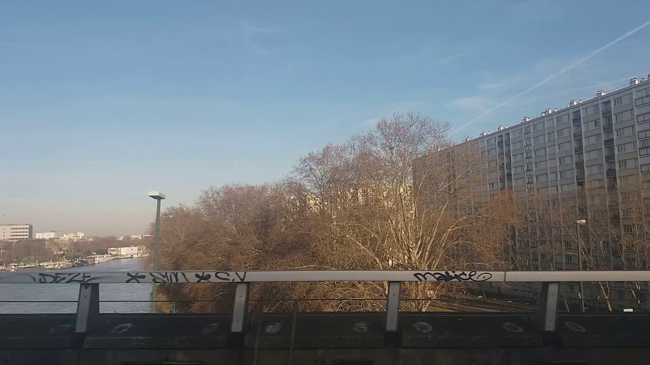 Métro 13 voyage entre Gabriel péri et porte de glichy en mf 77 038 ...