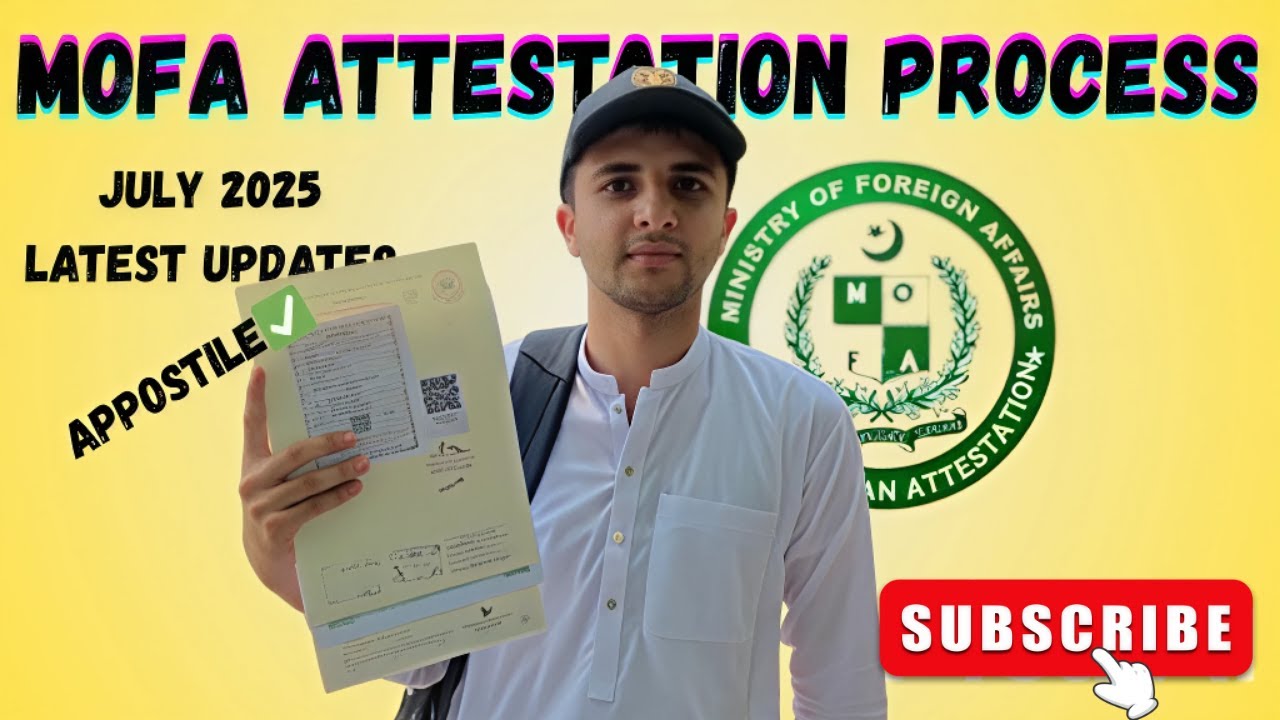 MOFA Apostille & Attestation 2025 | Full Step-by-Step Guide | no agent ...